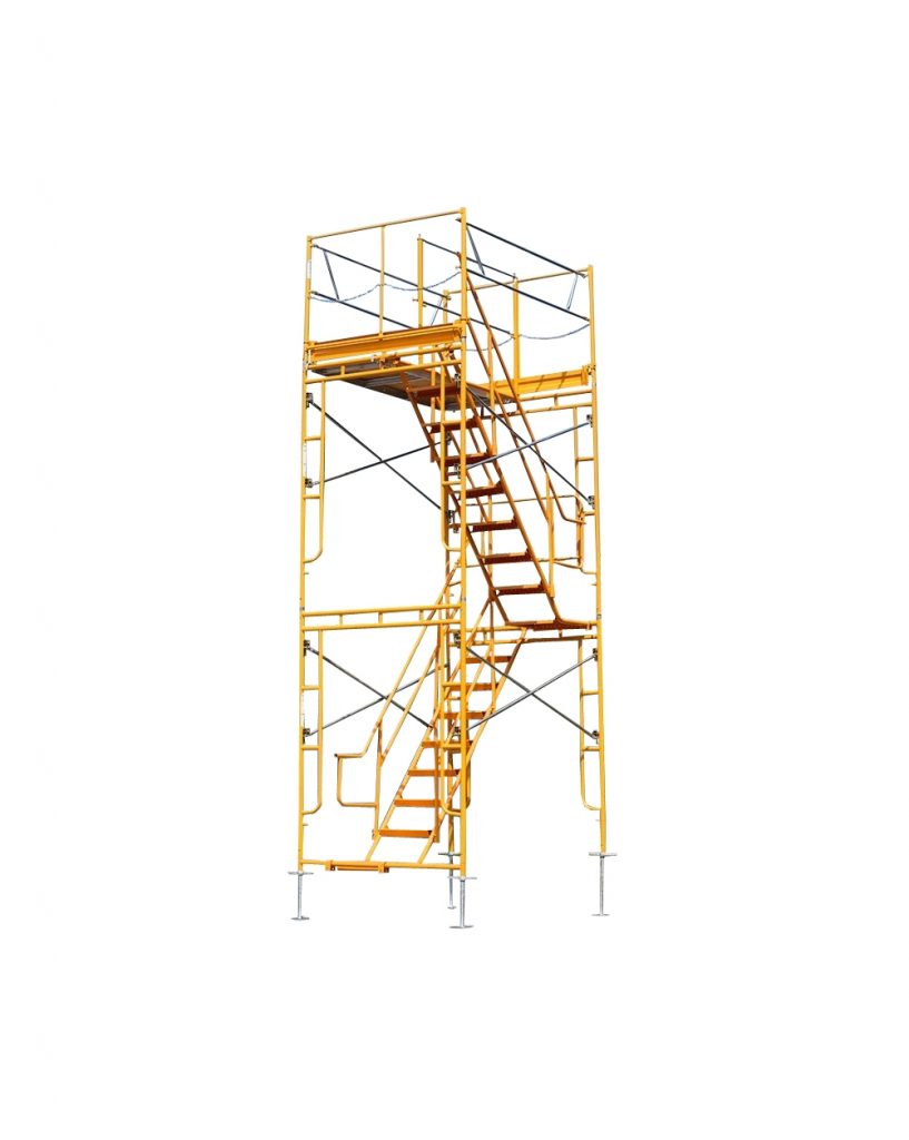 Scaffolding | 14' Deluxe Stationary Tower w/ Internal Stairs