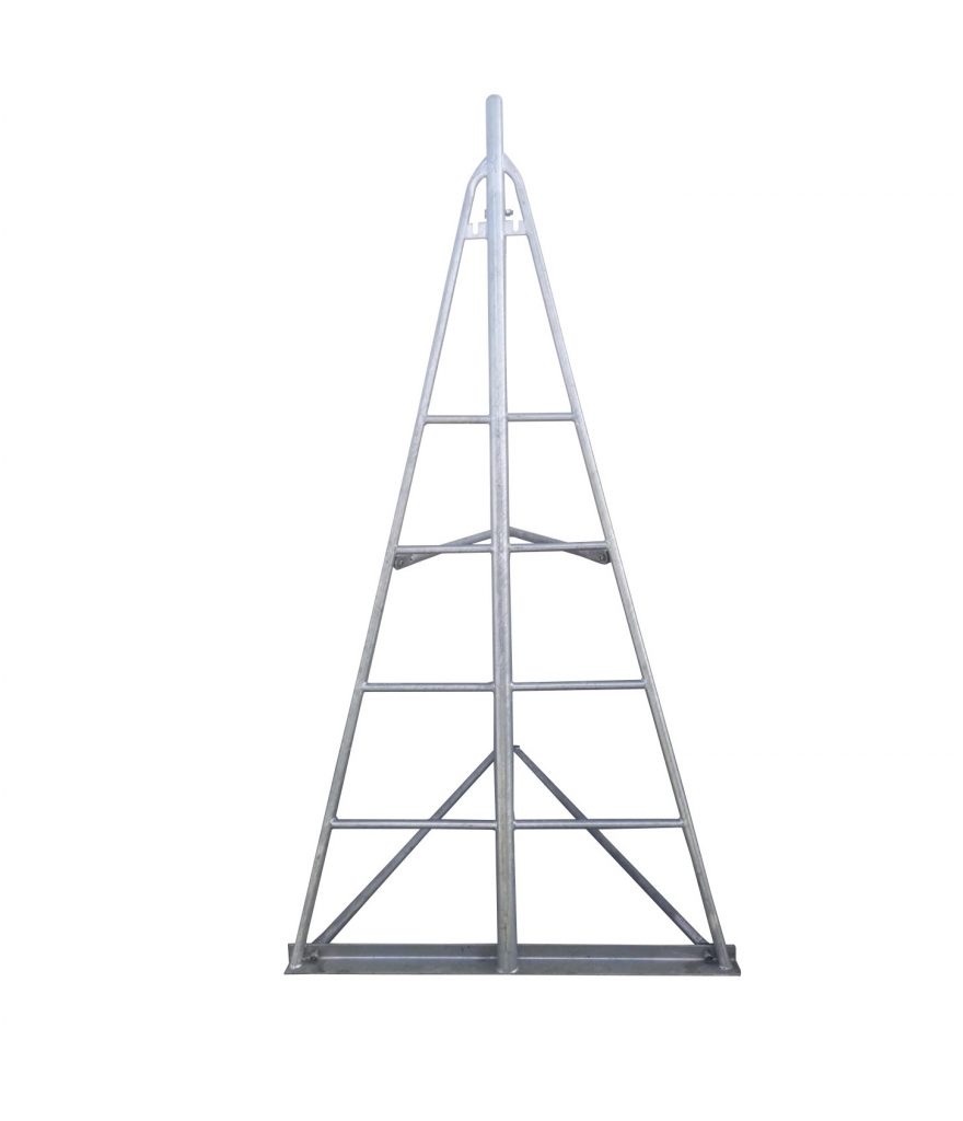 Large Foldable Galvanized Sailboat Stand (9ft) | ScaffoldMart