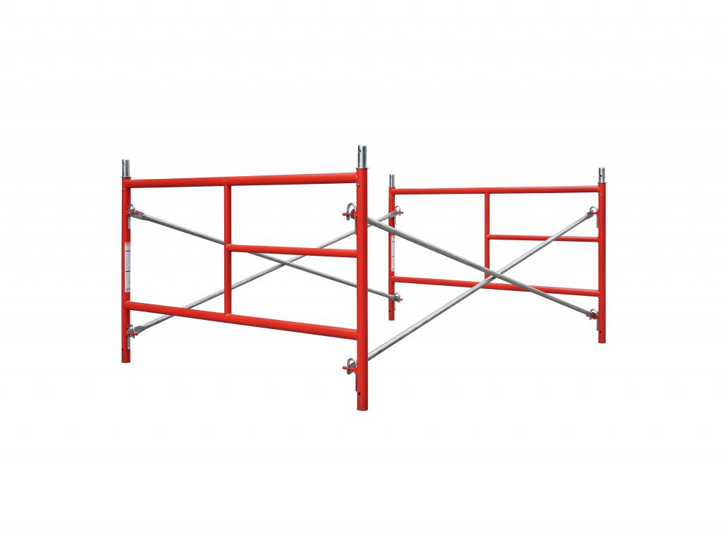 5' X 3'1" Scaffold Ladder Frame Set w/ 10' Bracing