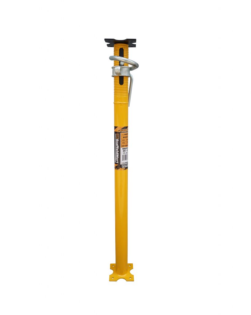 Shoring Post min 124" to max 173" Heavy Duty - ScaffoldMart.com