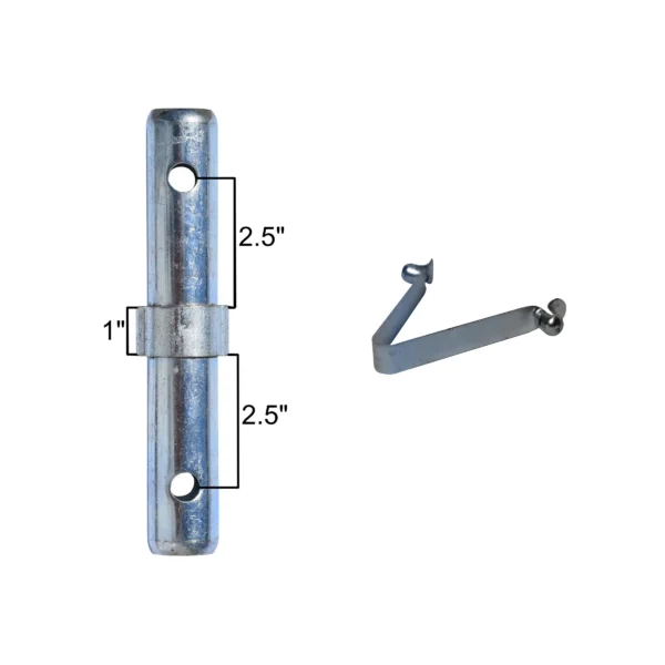 Stack Pin & Spring Rivet Combo - 1.34" OD (#6) | ScaffoldMart